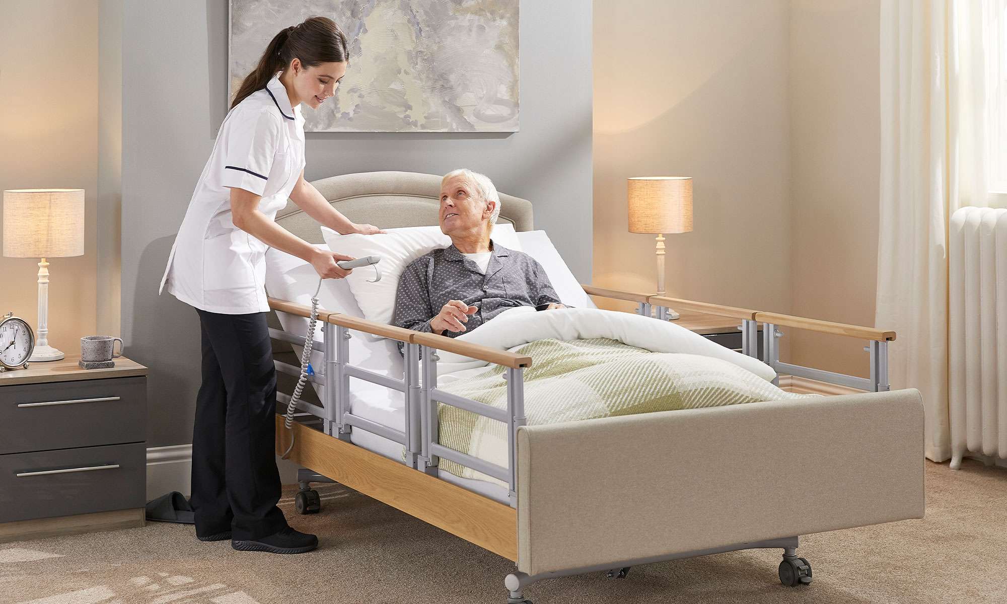 Signature Comfort Plus Profiling Bed - Vivid Care